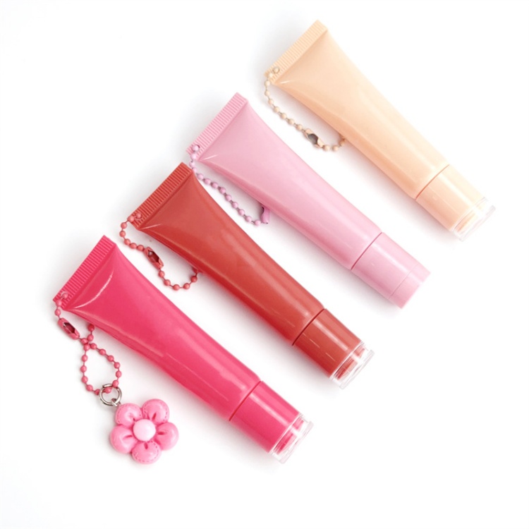 15ml Factory Sale Makeup Lip Balm Tube With Key Chain Hole - SHAOXING ...