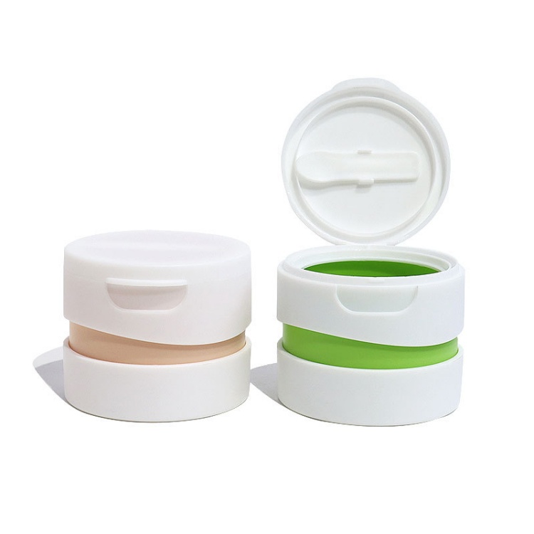 Refill Plastic Jar Packaging with Spatula for Cleansing Balm ...
